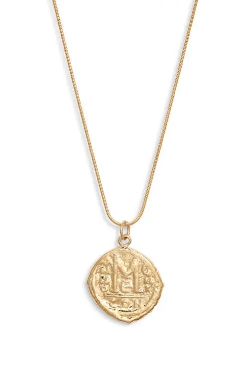 CHILD OF WILD Cortez Coin Pendant Necklace - Gold