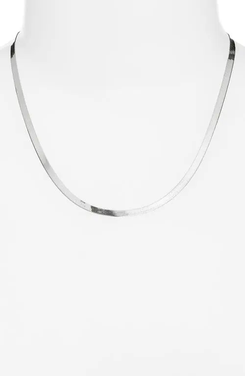 CHILD OF WILD Topanga Canyon Chain Necklace - Silver