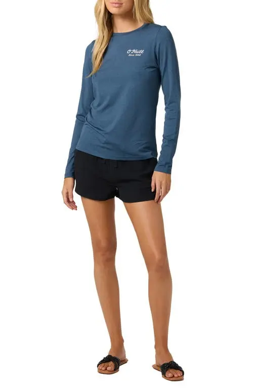 O'Neill Breezy Long Sleeve Rashguard - Navy Heather