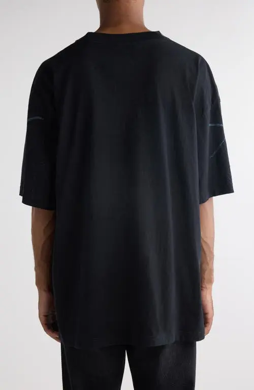 Acne Studios Dc Comics™ Catwoman Oversize Graphic T-Shirt In Black