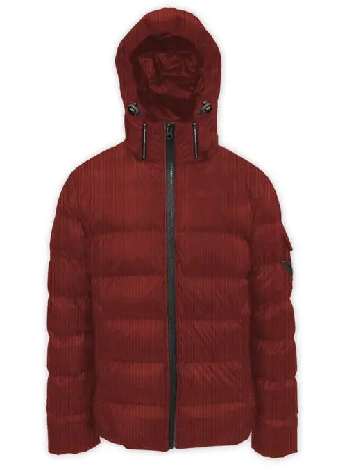 POINT ZERO Fine Corduroy Puffer Jacket