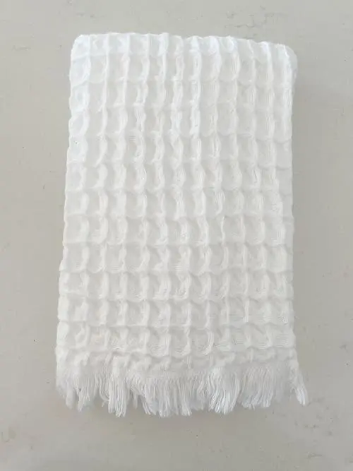 Anaya Turkish Cotton Waffle Hand Towelset Of 2