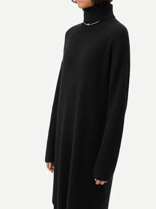 Gobi Cashmere Cashmere Turtleneck Maxi Dress