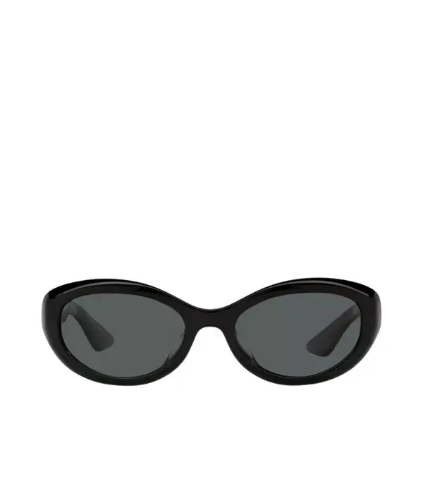 Oliver Spencer Round-frame Sunglasses - Black