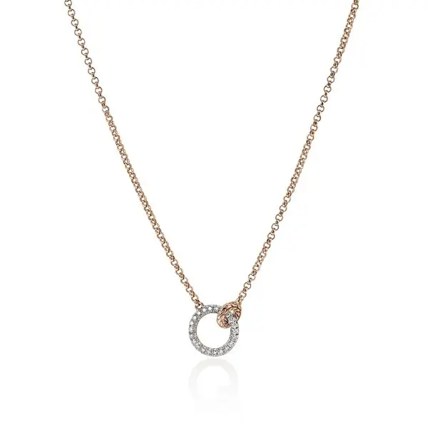 John Hardy Jh Essential Pavé Necklace 2mm - Gold