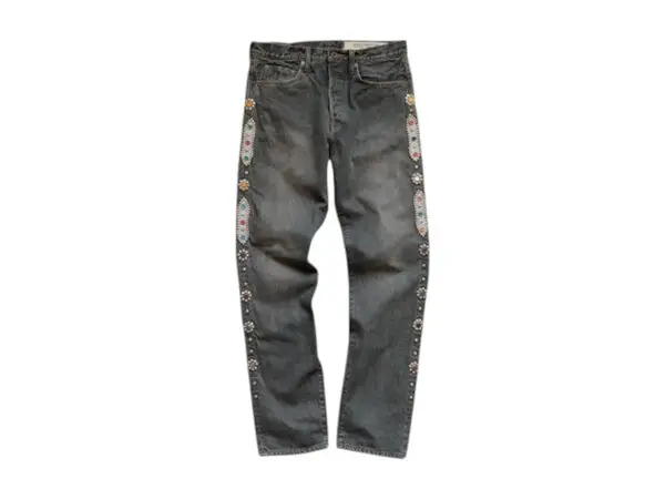 Kapital 14 Oz Denim 5p Monkey Cisco Gemstone Pants