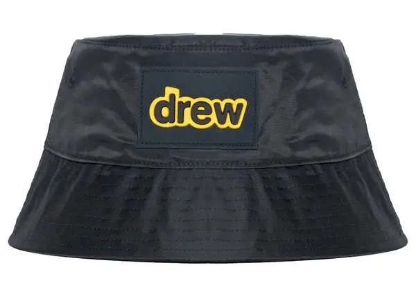 Drew House Secret Patch Bucket Hat - Black