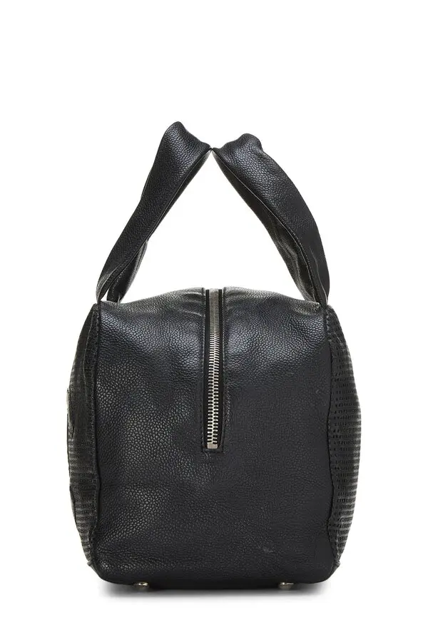 Chanel Caviar Perforated 'cc' Handbag