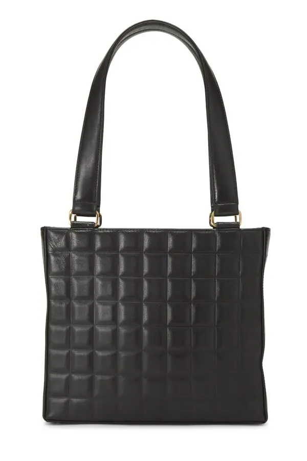 Chanel Quilted Calfskin Chocolate Bar Tote