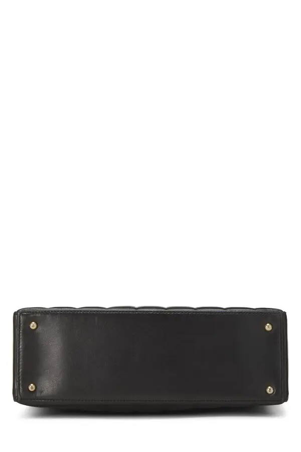 Chanel Quilted Calfskin Chocolate Bar Tote