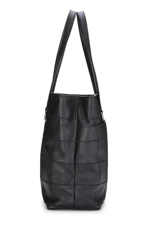 Chanel Quilted Calfskin Chocolate Bar Tote