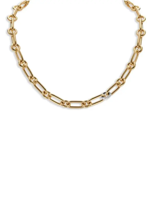 PRAGNELL 18k Yellow Mini Havana Diamond Necklace - Gold