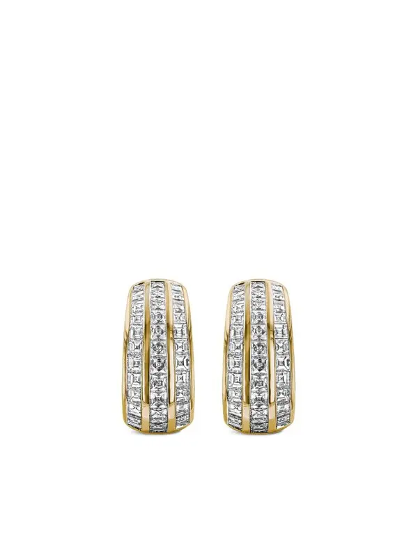 PRAGNELL 18kt Yellow Diamond Earrings - Gold