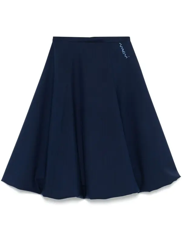 Marni Wool Midi Skirt