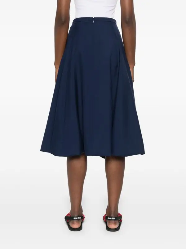 Marni Wool Midi Skirt