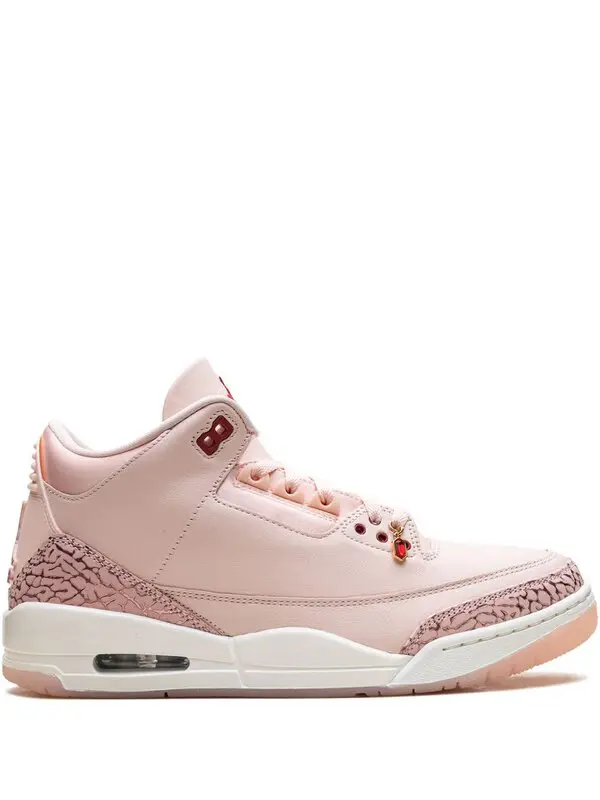 JORDAN Air 3 Valentine's Day Sneakers - Pink