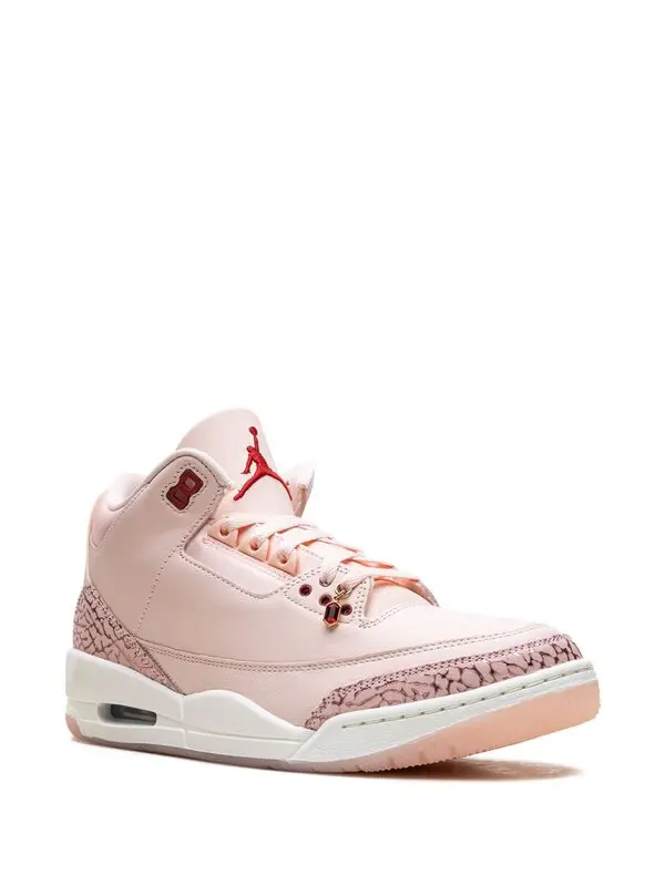 JORDAN Air 3 Valentine's Day Sneakers - Pink