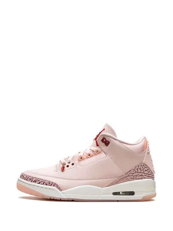 JORDAN Air 3 Valentine's Day Sneakers - Pink