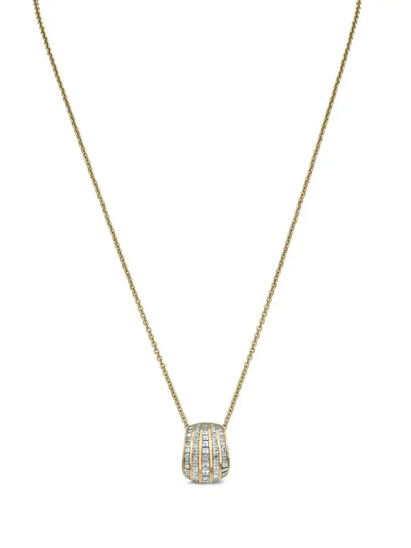 PRAGNELL 18kt Yellow Manhattan Diamond Necklace - Gold