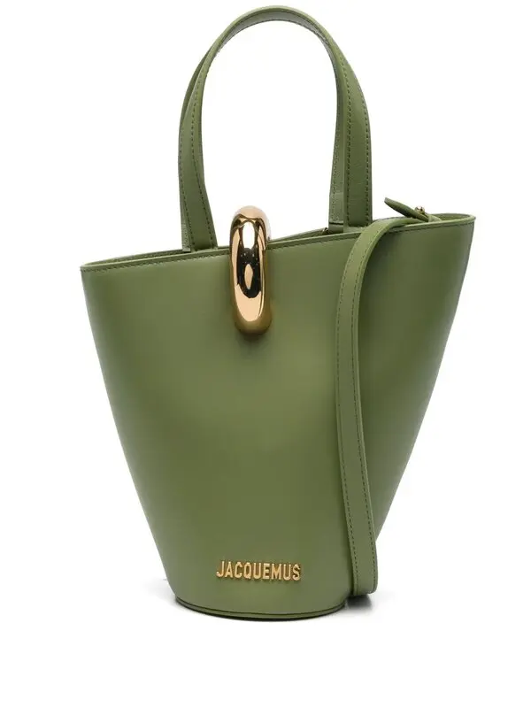 Jacquemus Le Petit Bombola Bucket Bag - Green