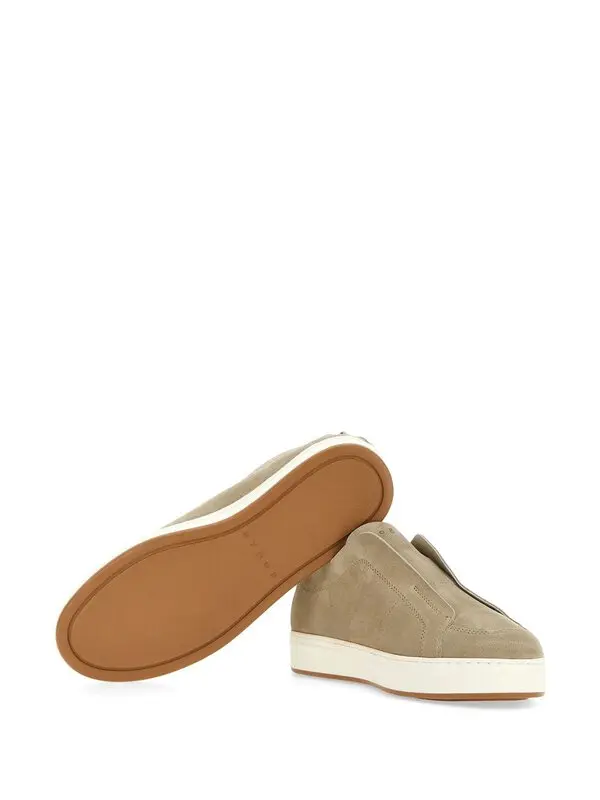 Hogan Logo Slip-on Sneakers - Neutrals