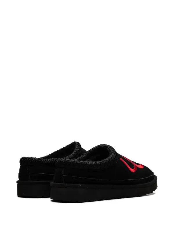 UGG Tasman Logo Slippers - Black