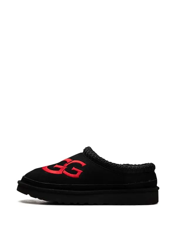 UGG Tasman Logo Slippers - Black