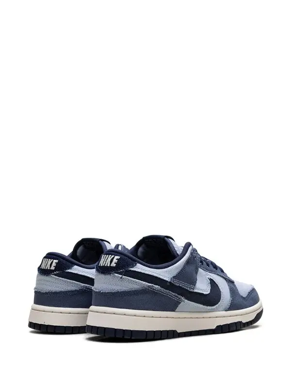 Nike Dunk Low Denim Sneakers - Blue