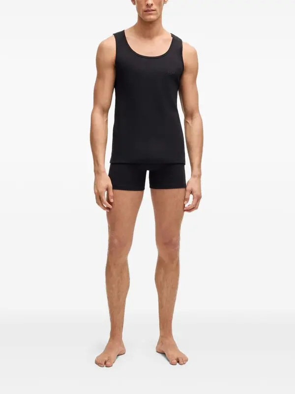 BOSS Embroidered Logo Tank Top