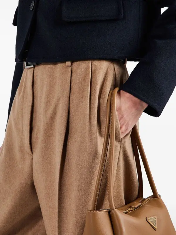 Prada Camel-hair Trousers