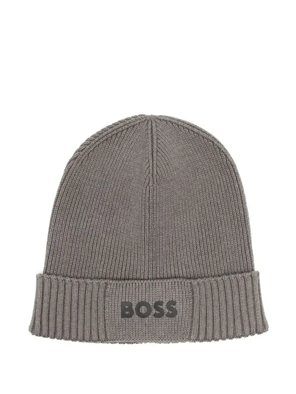 BOSS Asic Beanie - Grey