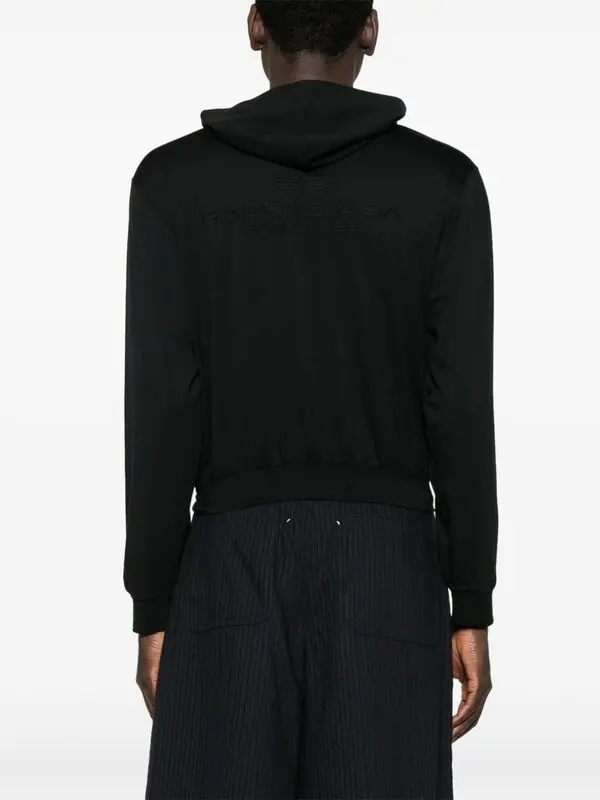 Balenciaga Logo-embroidered Hoodie