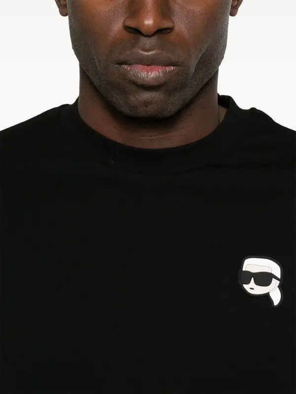 Karl Lagerfeld Karl Ikon-patch T-shirt