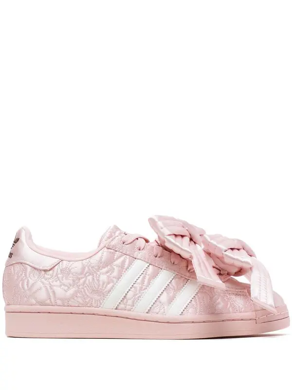Adidas X Caroline Hu Superstar Sneakers - Pink | Editorialist