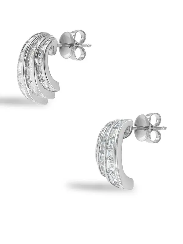 PRAGNELL 18kt Gold Manhattan Diamond Earrings