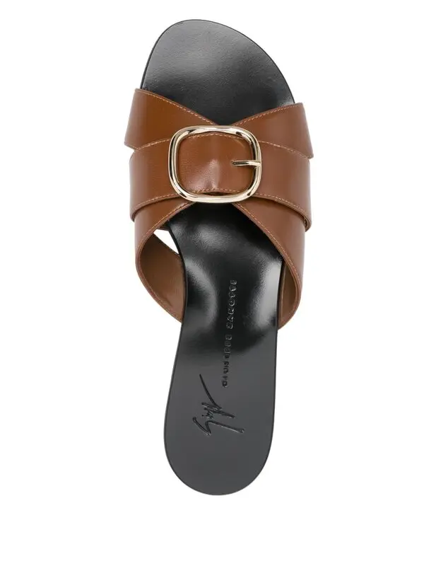 GIUSEPPE ZANOTTI Geraldhine Slides - Brown