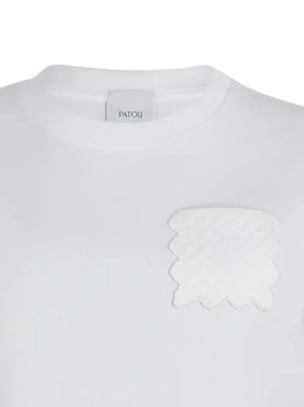 Patou Quilted-pocket T-shirt