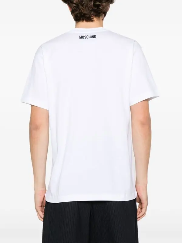 Moschino Goose-embroidery T-shirt