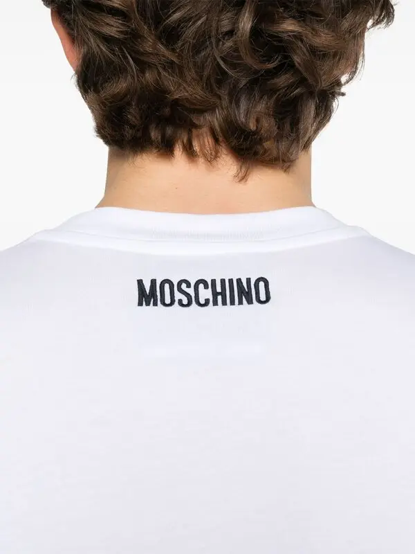 Moschino Goose-embroidery T-shirt
