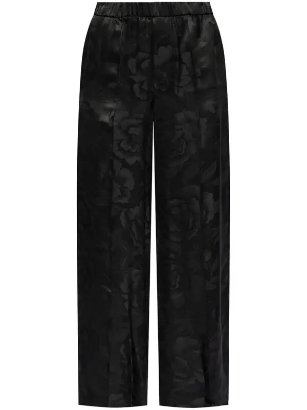 Kenzo Silk-blend Straight Pants