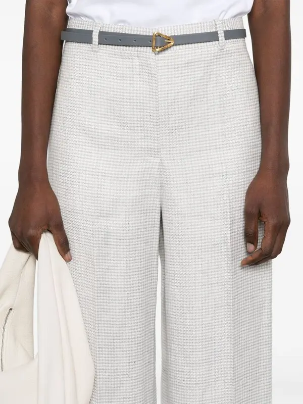 Theory Houndstooth-pattern Trousers