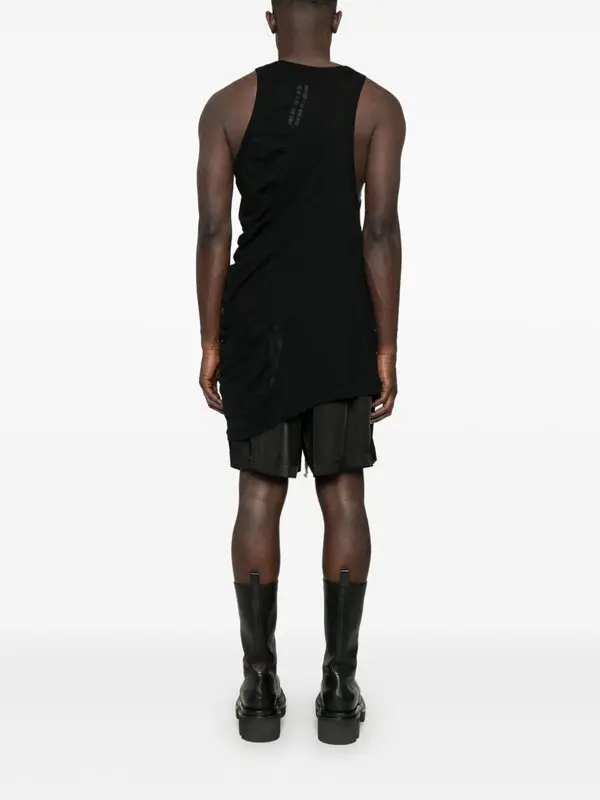 Rick Owens Anthem Tank Top - Black
