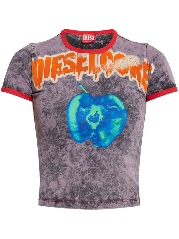 DIESEL® T-uncuties T-shirt - Pink