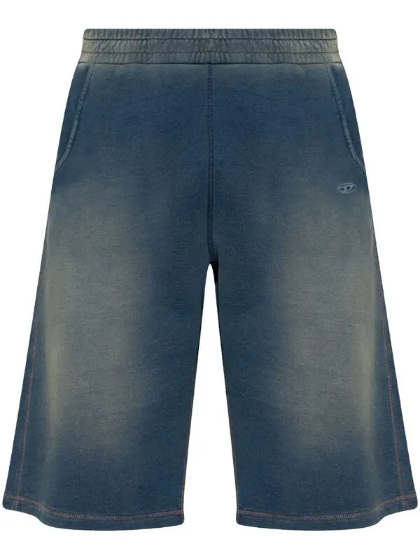 DIESEL® Distressed-finish Shorts