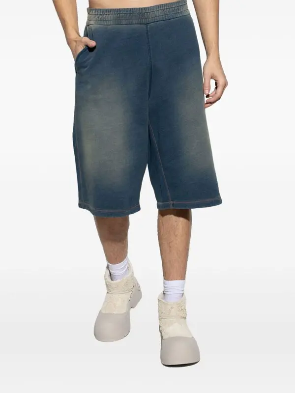 DIESEL® Distressed-finish Shorts