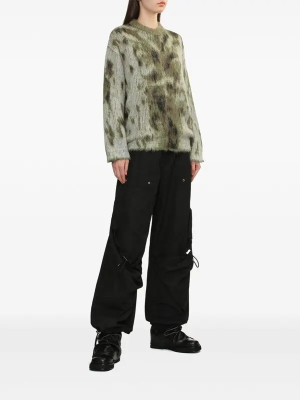 Attico Animal-print Jumper