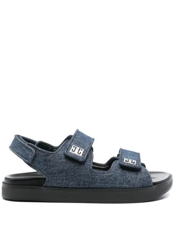 Givenchy Denim Sandals - Blue