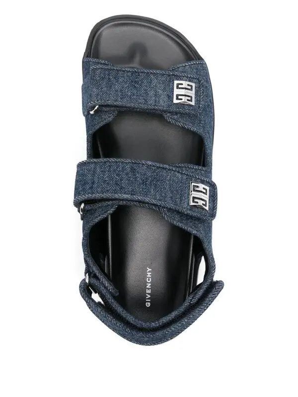 Givenchy Denim Sandals - Blue