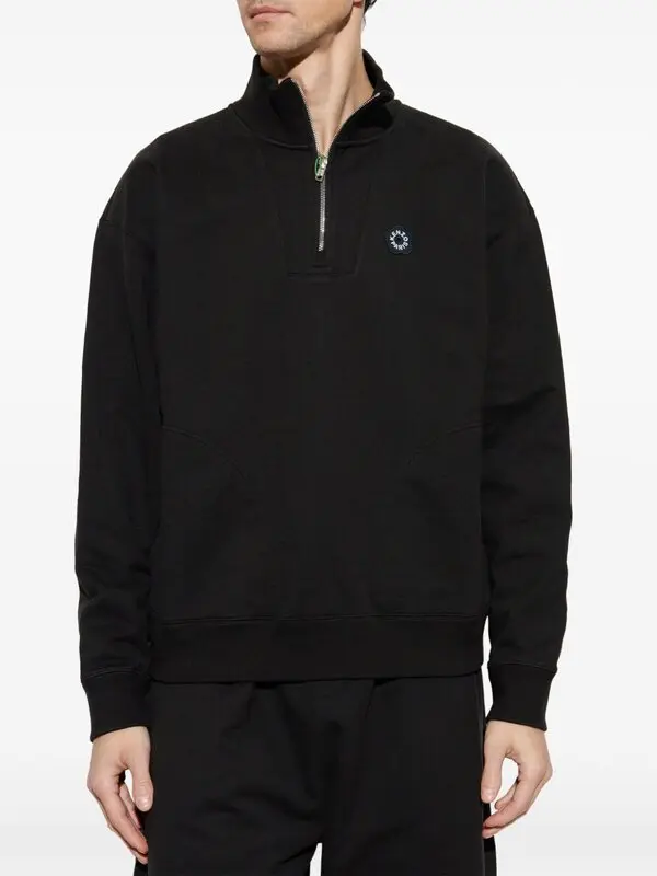 Kenzo Flower-appliqué Sweatshirt
