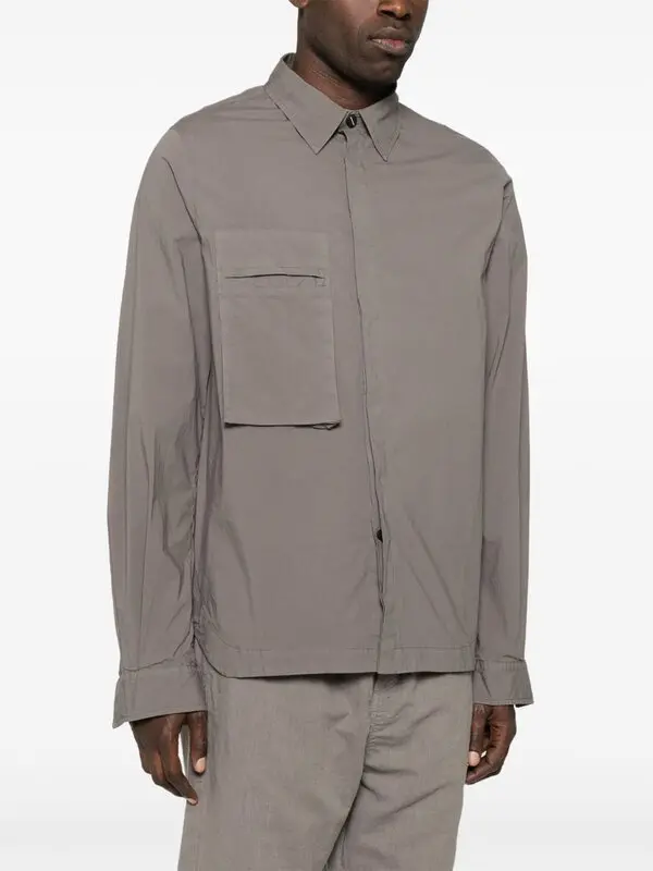 THOM KROM Poplin Overshirt